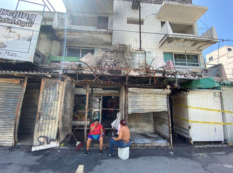 Se Incendian Puestos En La Zona De Mercados De Veracruz Video