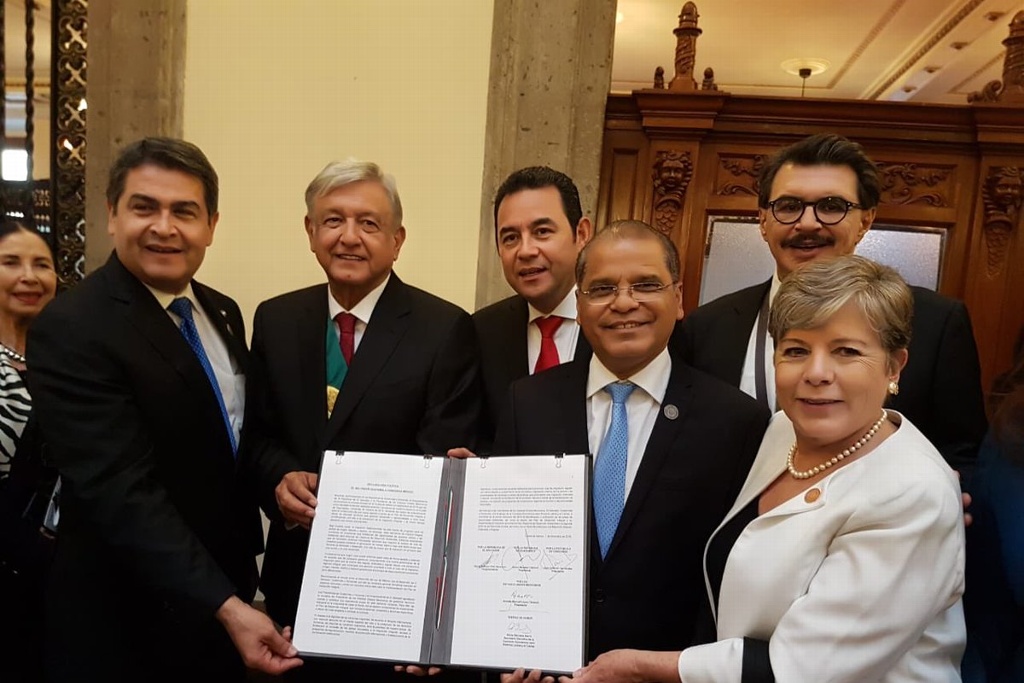México Guatemala Honduras Y El Salvador Firman Plan Sobre Migración