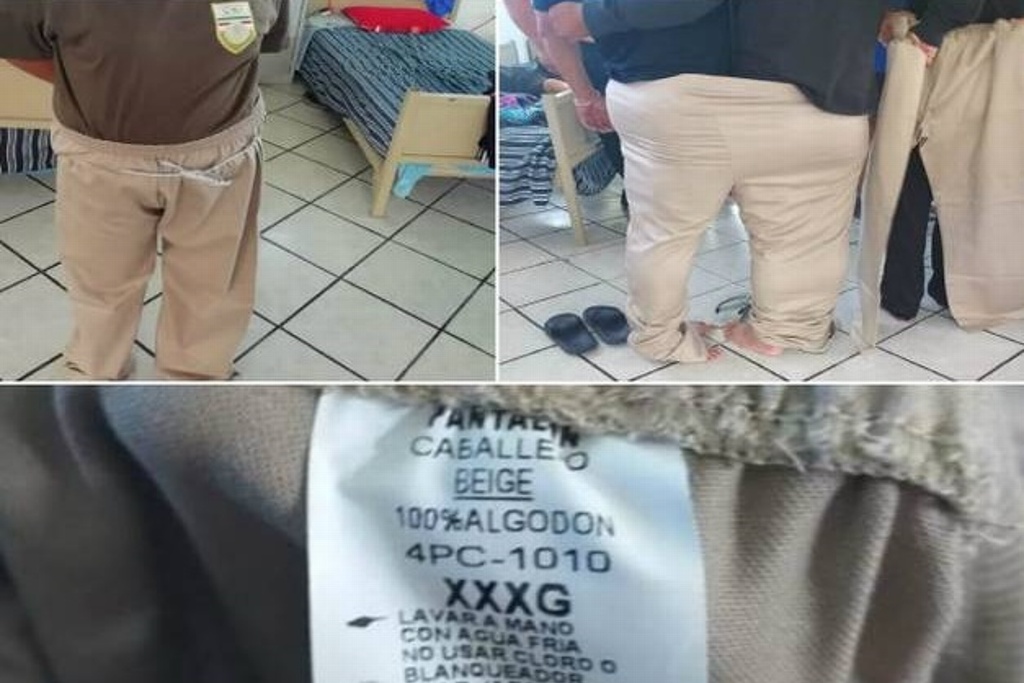 Dan a elementos de Migración uniformes talla XXXG - xeu noticias veracruz