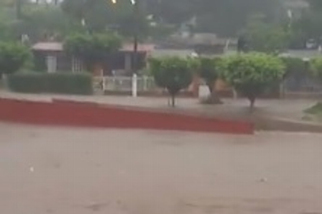 Se desborda arroyo e inunda 'Parque Hundido' en Atoyac, Veracruz - xeu noticias veracruz