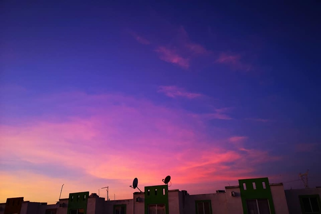¿Viste los colores del cielo en Veracruz? (+fotos) - xeu noticias veracruz