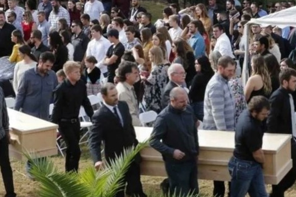 Despiden a Rhonita LeBaron y sus cuatro hijos - xeu noticias veracruz