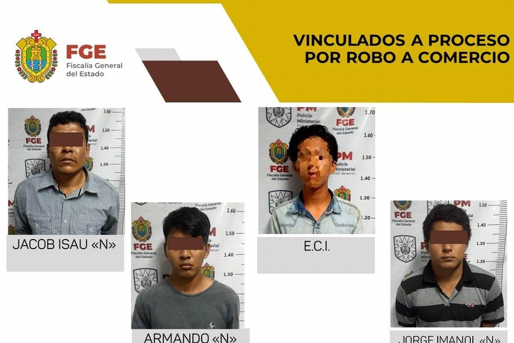 Vinculan a proceso a 4 sujetos por robo a comercio en Coatzacoalcos,Veracruz - xeu noticias veracruz