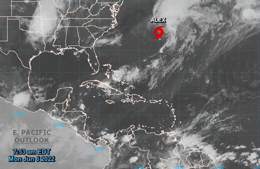 Tormenta Alex avanza con viento y lluvias - xeu noticias veracruz