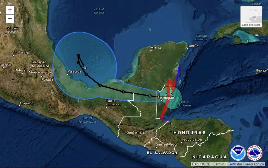 'Lisa' toca tierra como huracán de categoría 1 en costas de Belice - xeu noticias veracruz