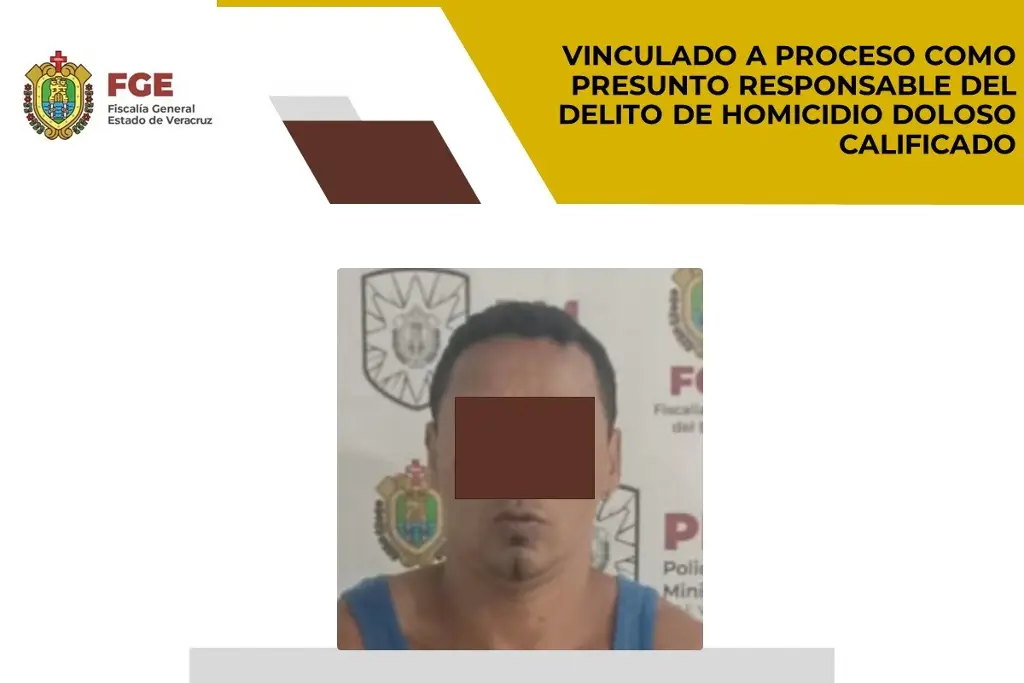 Lo Vinculan A Proceso Por El Delito De Homicidio Doloso Calificado En