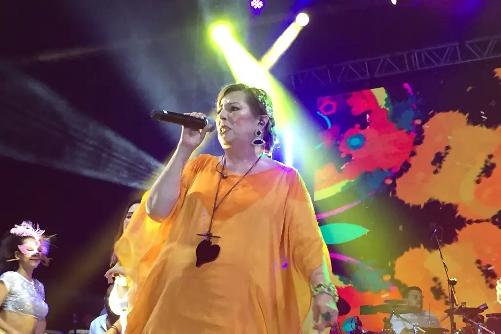 Noche De Cumbia Y éxitos Con Margarita La Diosa De La Cumbia En Alvarado Fotos Xeu