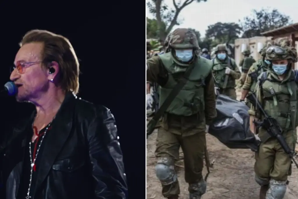 Bono, vocalista de U2, homenajea a víctimas de Israel; cambia letra a ...