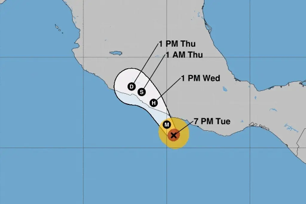 Otis podría tocar tierra como huracán categoría 5 en Guerrero - xeu noticias veracruz
