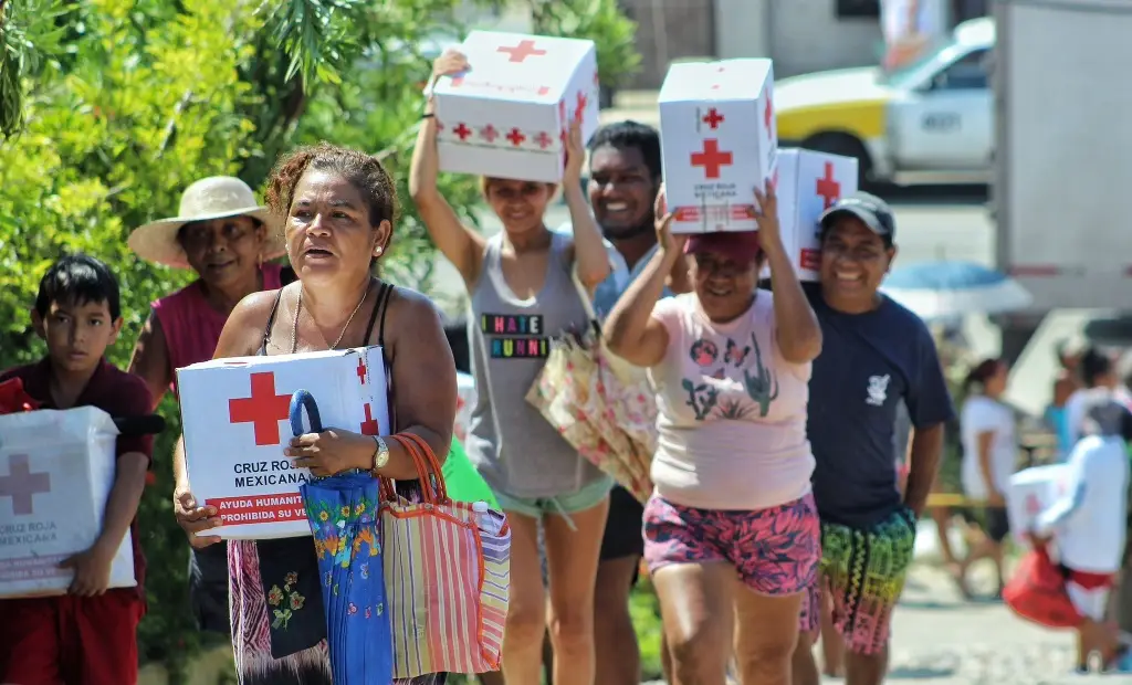 Cruz Roja ha recolectado 1,100 toneladas de ayuda humanitaria para ...