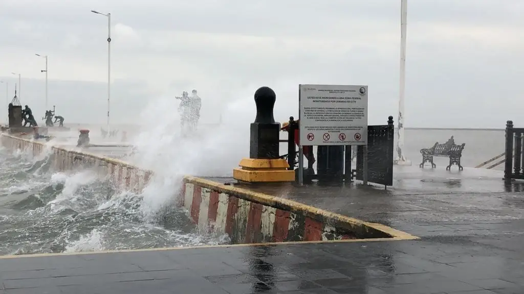 Esta ha sido la racha máxima de viento del norte este viernes en Veracruz - xeu noticias veracruz