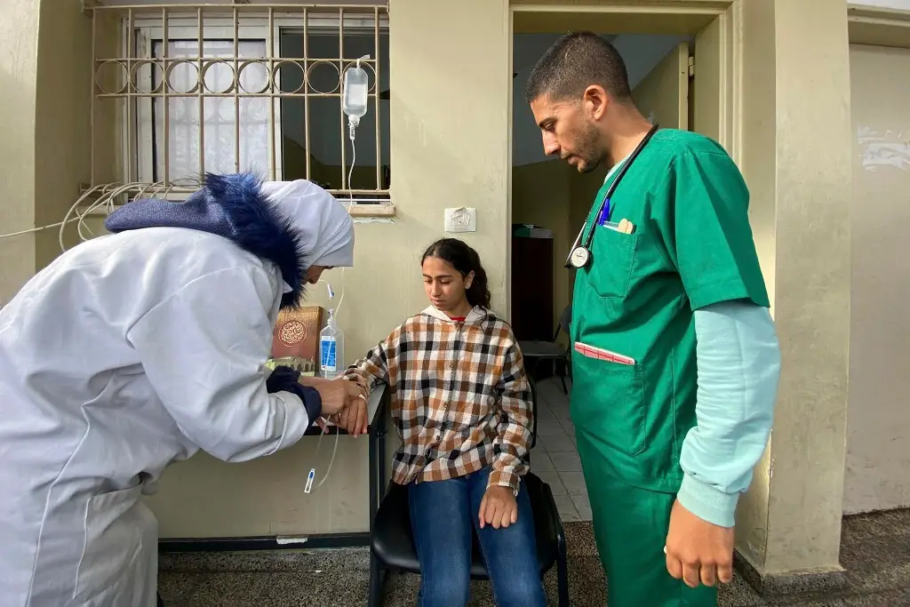 Sin medicinas, ni higiene ni comida, las infecciones se propagan sin ...