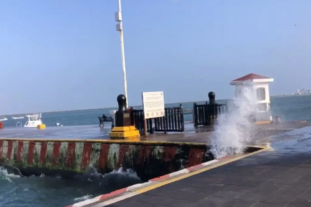 Esta ha sido la racha máxima por evento de norte este sábado en Veracruz - xeu noticias veracruz