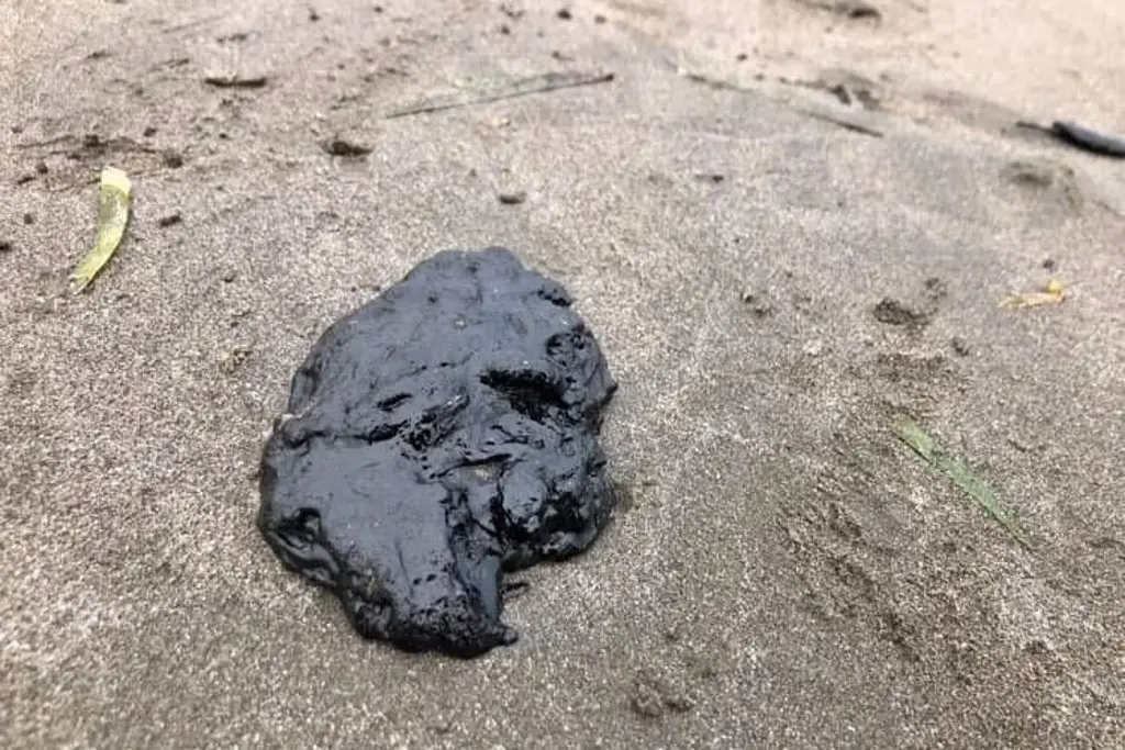 Llega chapopote a playas de Veracruz - xeu noticias veracruz