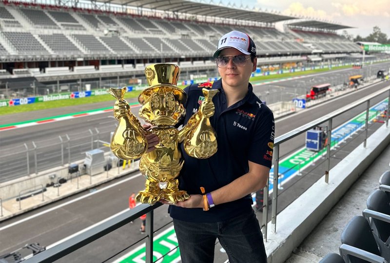 El artista veracruzano Pieri, invitado de honor en la Fórmula 1 en CDMX ...